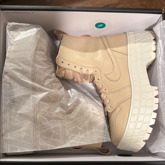 Nike | Shoes | Nike Air Jordan Brooklyn Hightop Platform Boots | Poshmark